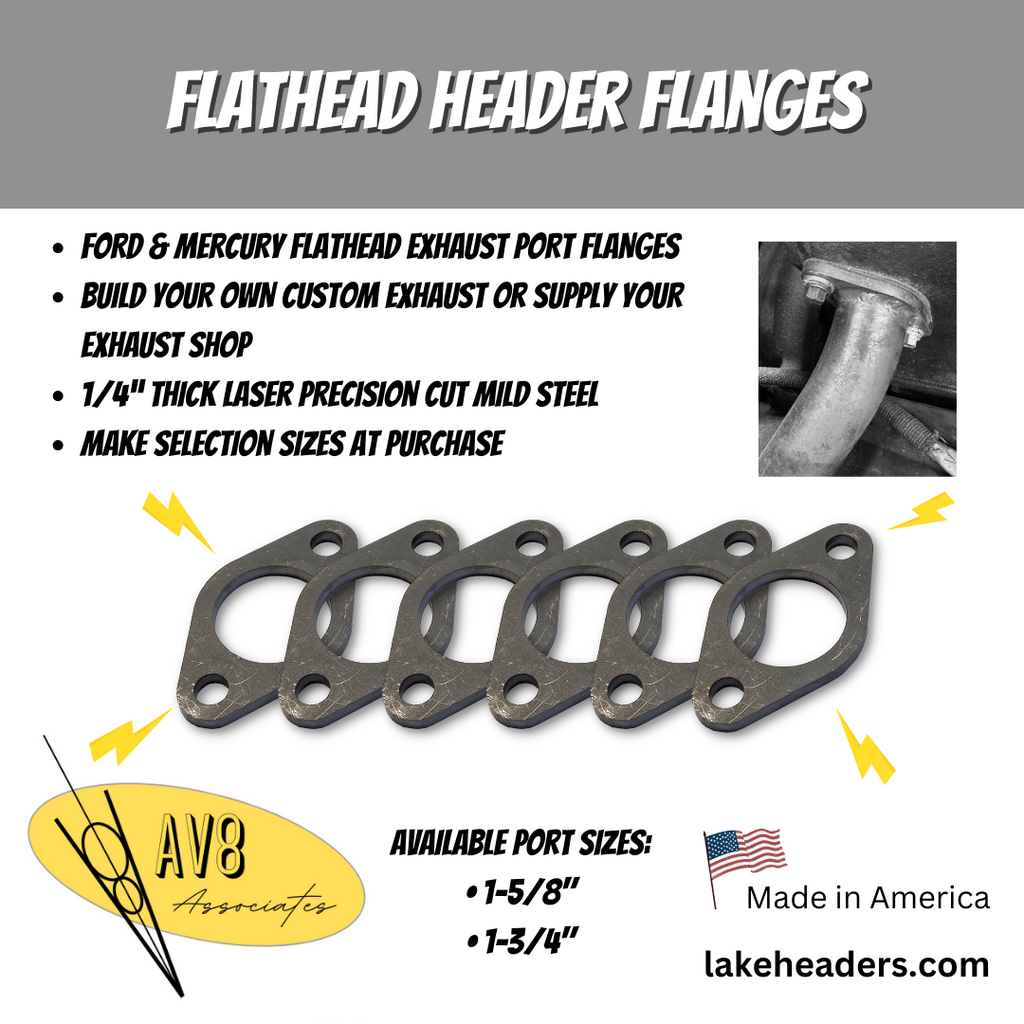 Flathead Header Flanges – Gear Drive Speed & Custom