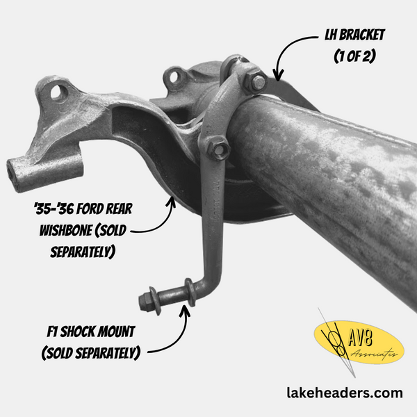 1935-6 Ford Wishbone Hanger With Shock Mount – Gear Drive Speed & Custom