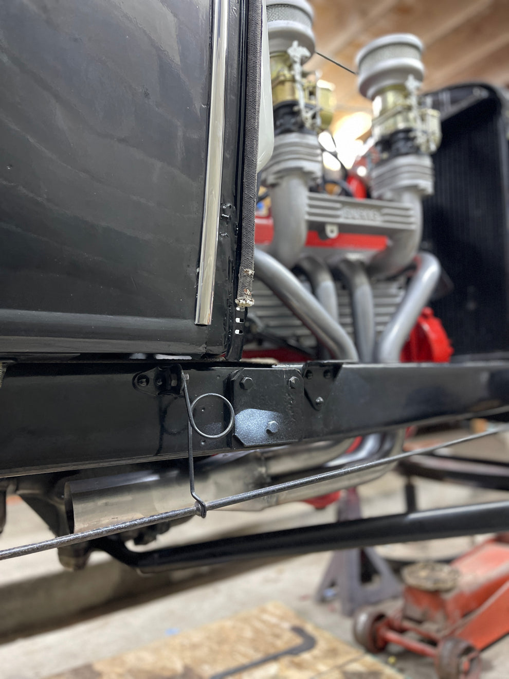 Model A Ford Banger Header – Gear Drive Speed & Custom