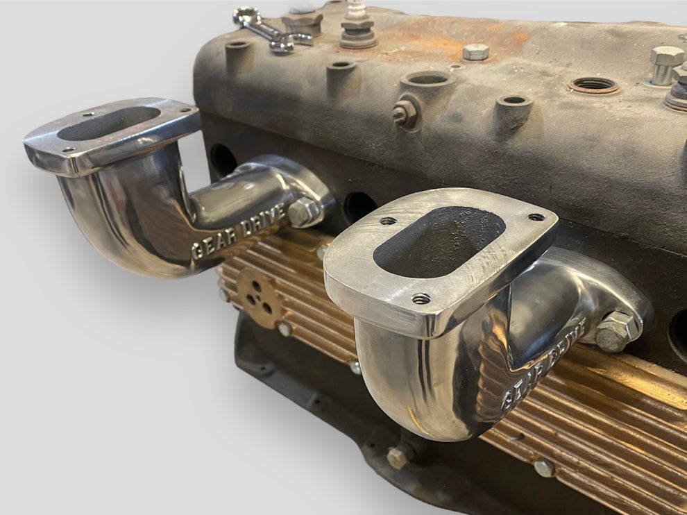 Model A 2x2 Intake Manifold – Gear Drive Speed & Custom