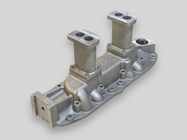 2x2 Flathead Intake With 5" Risers – Gear Drive Speed & Custom