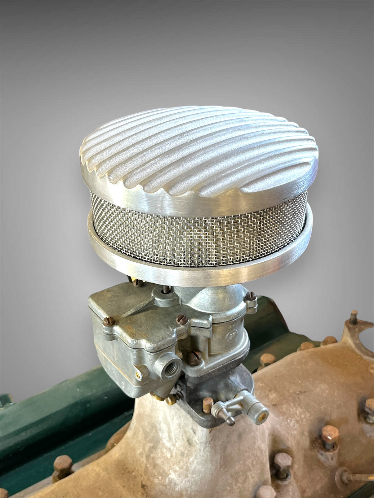 6" Finned Air Cleaner – Gear Drive Speed & Custom