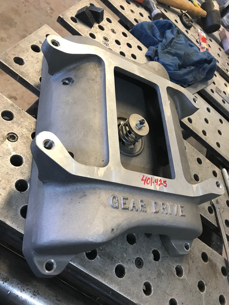 Buick Nailhead 4 71 Blower Manifold – Gear Drive Speed & Custom