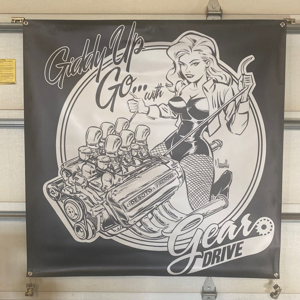 Gear Drive Banners – Gear Drive Speed & Custom