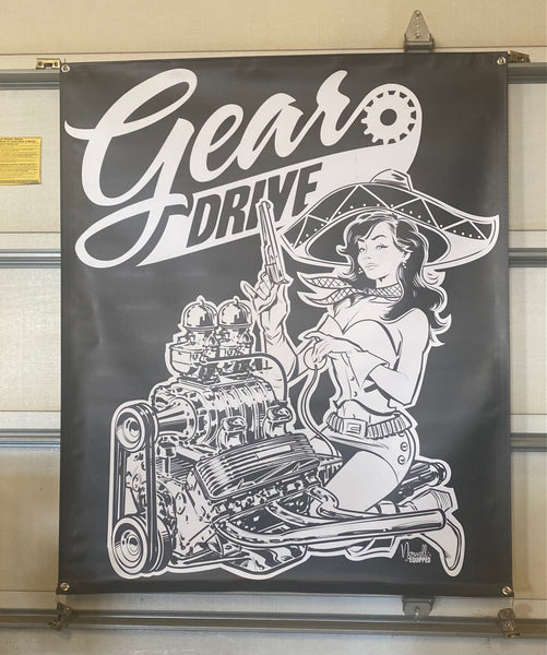 Gear Drive Banners – Gear Drive Speed & Custom